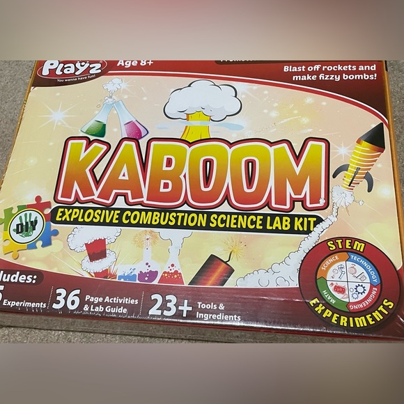 Toys | Playz Kaboom Science Lab Kit | Poshmark